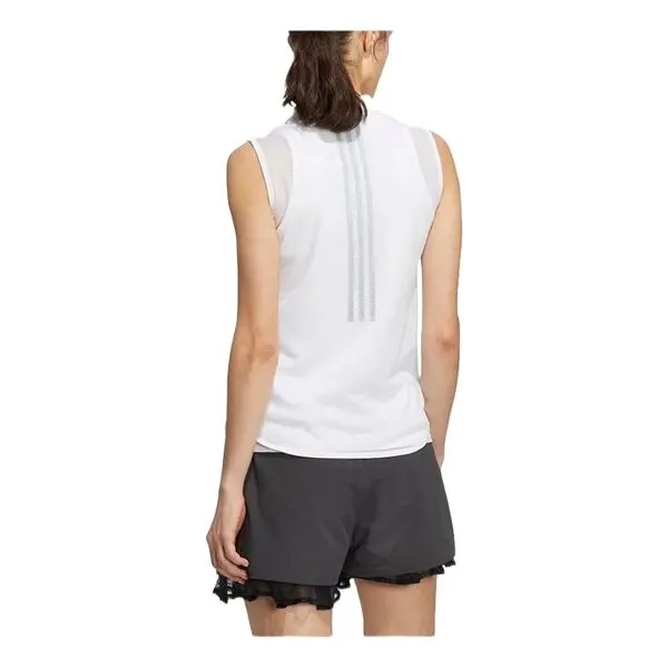 Adidas Heat.rdy Mesh Sleeveless Polo Shirt