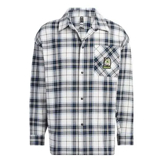 Adidas Neo Casual Detachable Sleeve Shirt 'white Black - White/black