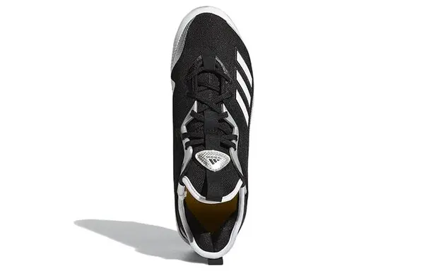 Adidas Icon 6 Baseball Cleats - Core Black/cloud White/silver Metallic