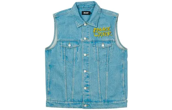 PALACE Alice Cooper Denim Vest