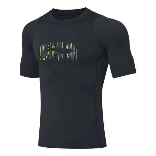 LI-NING Printed Training Short Sleeve T-shirt