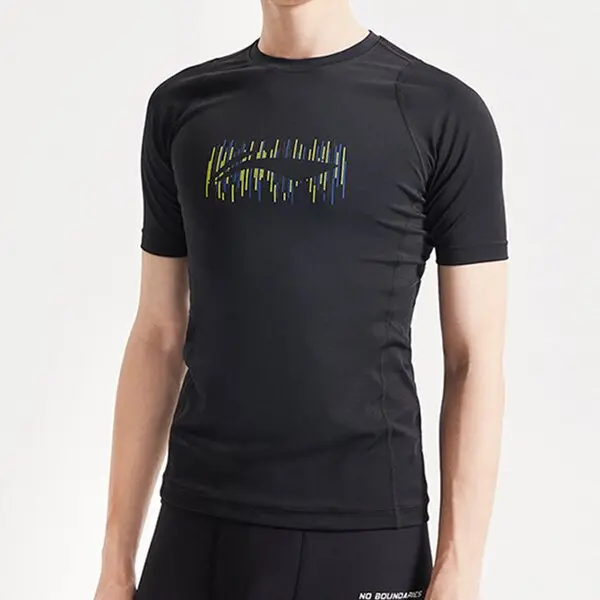 LI-NING Printed Training Short Sleeve T-shirt