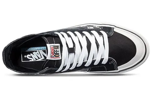 VANS Sk8-hi Checkboard High-top Sneakers - Black/white