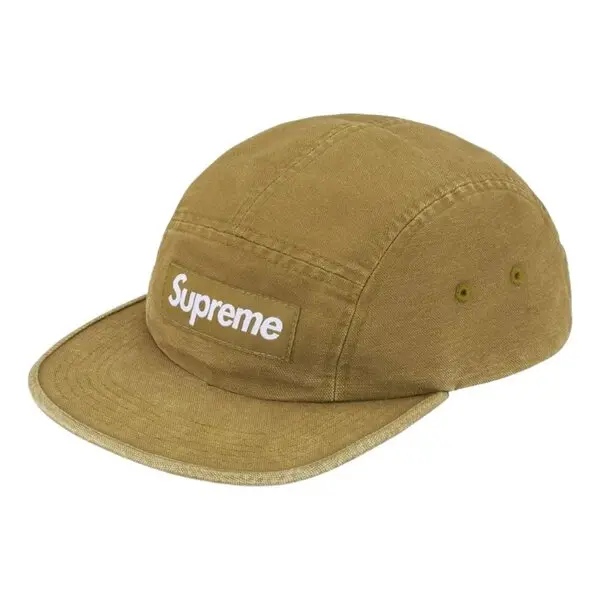 Supreme Ss26 Canvas Camp Cap - Dusty Olive