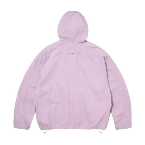 Supreme Hooded Raglan Jacket - Lilac