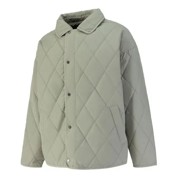 PUMA Mmq Rhombus Quilted Jacket - Grey