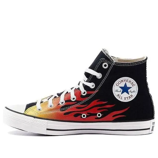CONVERSE Chuck Taylor All Star Hi Sneakers - Fiery Red/black
