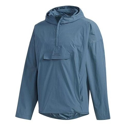 Adidas Sports Woven Pullover Jacket - Blue