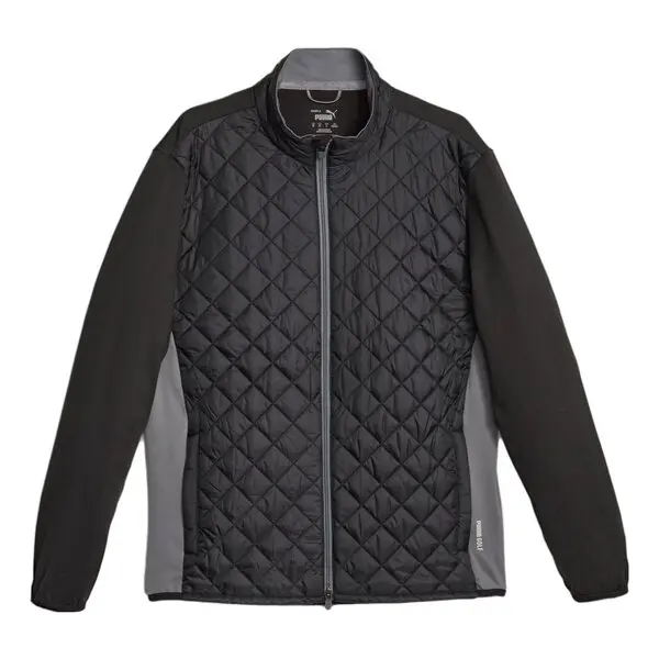 PUMA Golf Frost Quilted Jacket - Black