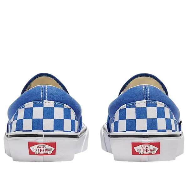 VANS Classic Slip-on Checkerboard 'blue White - Blue/white