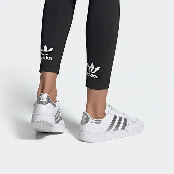 Adidas Team Court Low Top Sneakers - White