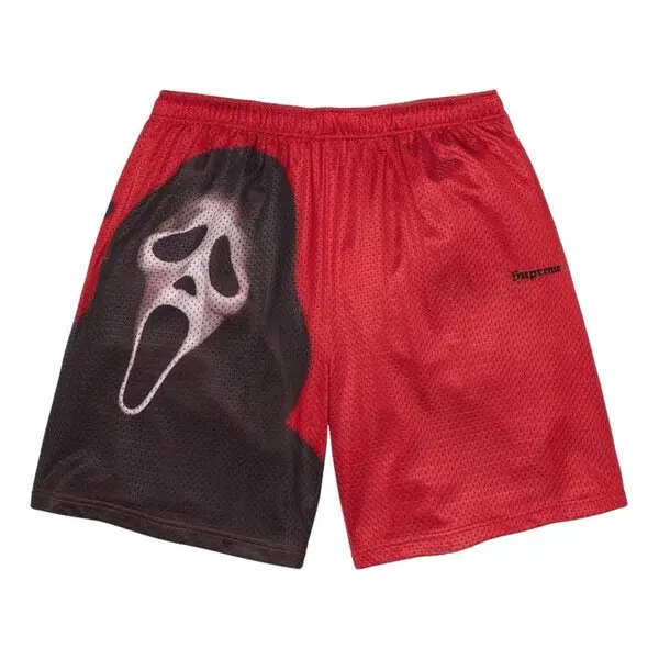 Supreme X Ghostface Ss26 Mesh Short - Red