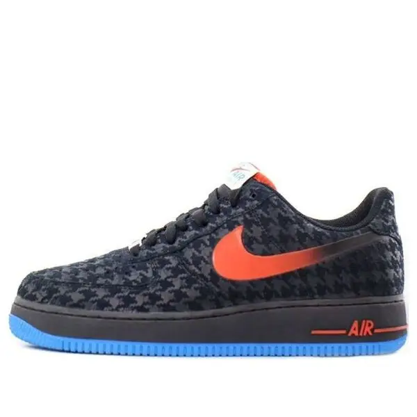 Nike Force 1 High Top Lace-up Sneakers - Black