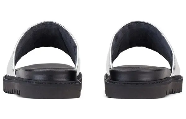 Onitsuka Tiger Slider-s Slide Sandals - Silver/black
