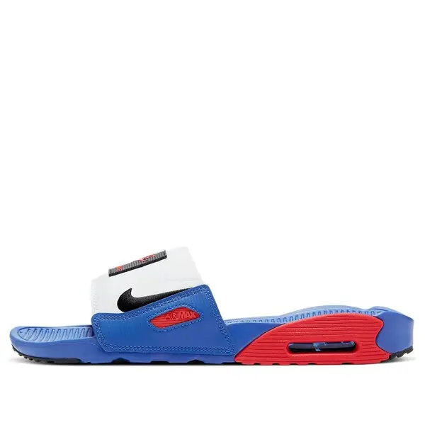 Nike Max 90 Slide 'game Royal Red - White/blue/red