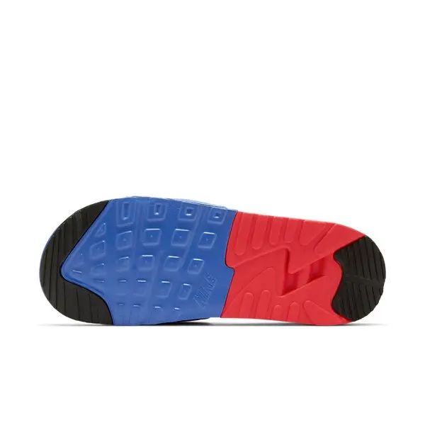 Nike Max 90 Slide - White/blue/red
