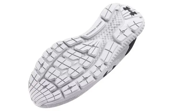 Under Armour Charged Rogue 3 Knit Athletic Sneakers - White/black