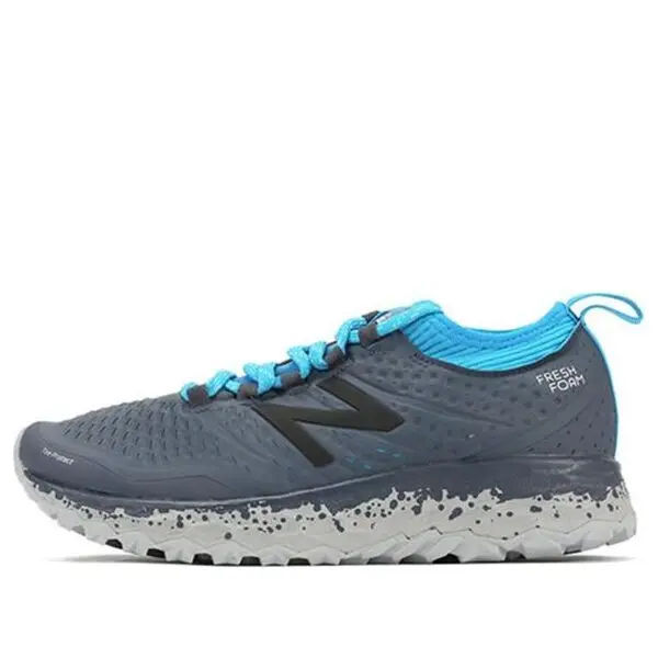 NEW BALANCE Fresh Foam Hierro V3 Trail Running Shoes - Gray/blue/black