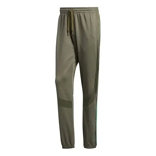 Adidas Rose Cu Pnt Basketball Sports Long Pants - Green