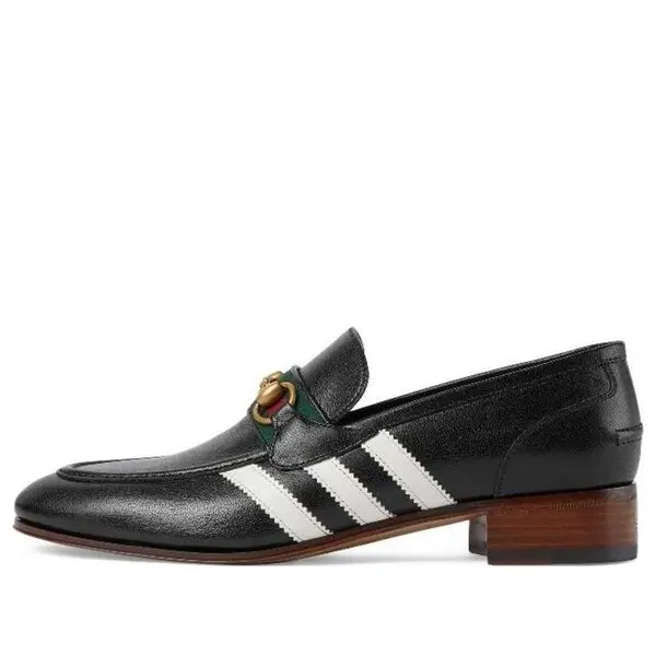 Gucci X Adidas Leather Loafer - Black