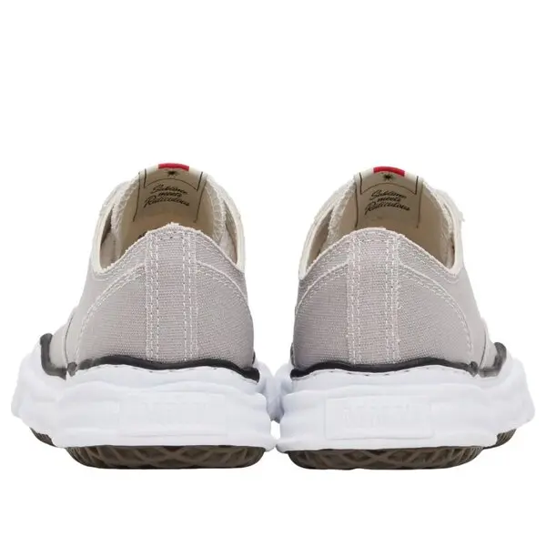 Mihara Yasuhiro Peterson Og Sole Canvas Low Top Sneakers - Grey