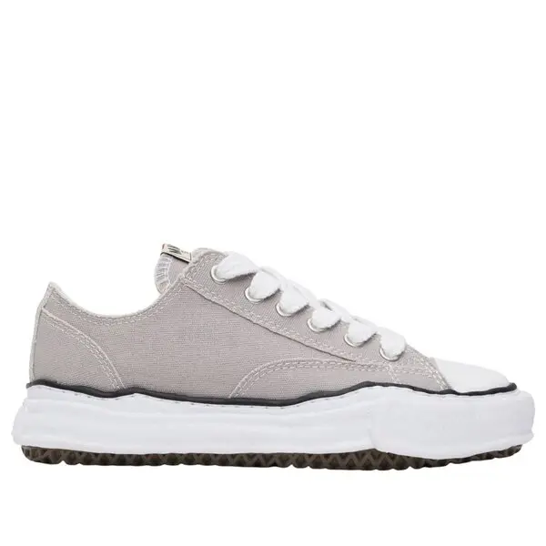 Mihara Yasuhiro Peterson Og Sole Canvas Low Top Sneakers - Grey