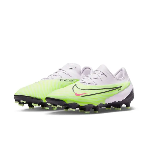 Nike Phantom Gx Pro Fg 'luminous Pack' Football Boots - Barely Volt/barely Grape/gridiron