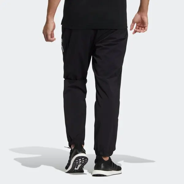 Adidas Wj Wv Pnt Casual Elastic Band Sports Bundle Feet Pants - Black