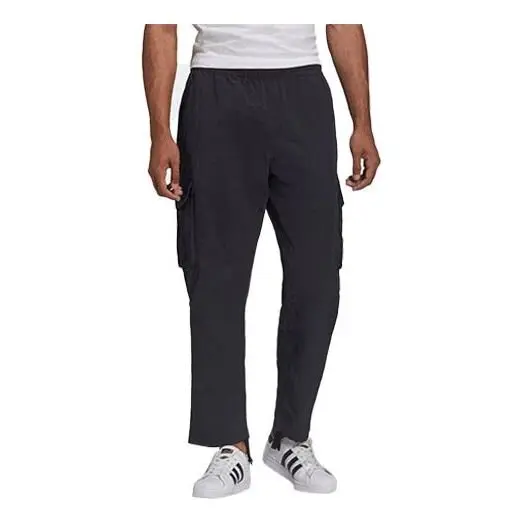 Adidas Originals Trf A33 Crgp Funny Logo Cargo Pocket Sports Pants/trousers/joggers - Black