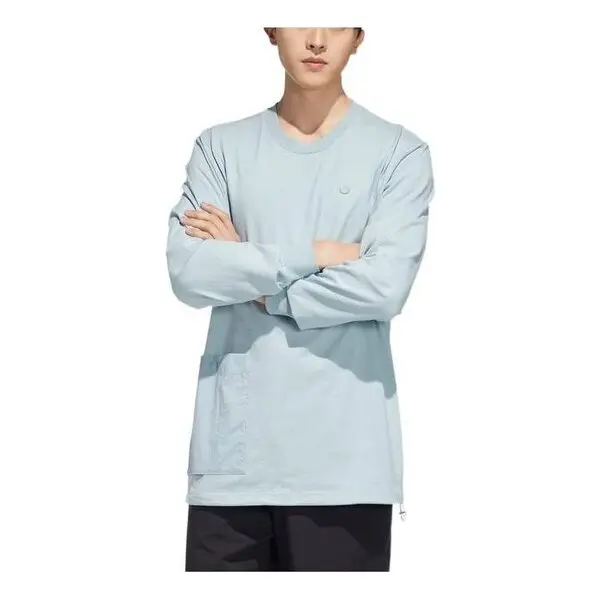 Adidas Long Sleeve T-shirt With Pocket Detail - Multi-color