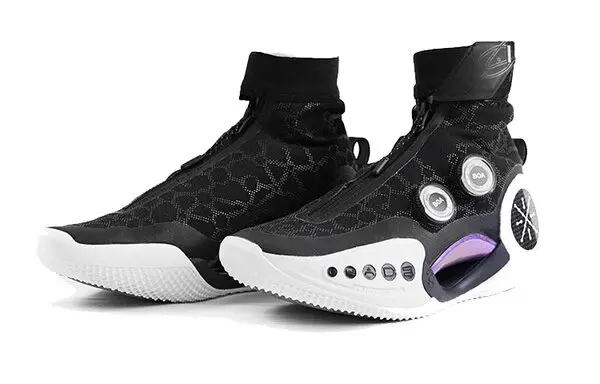 LI-NING Way Of Wade 9 Infinity High-top Sneakers - Black/blue