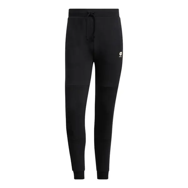 Adidas Neo Sw Ft Tp Solid Color Lacing Bundle Feet Casual Sports Pants/trousers/joggers Black - Multi-color