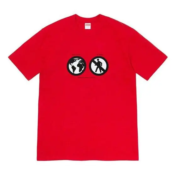 Supreme Save The Planet Tee - Red