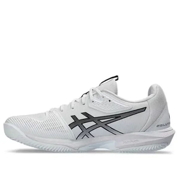 Asics Solution Speed Ff 3 Clay Athletic Sneakers - White/black