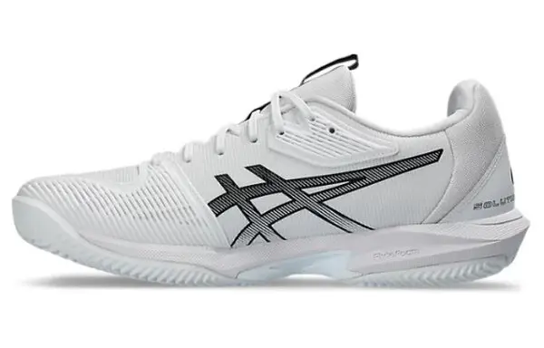 Asics Solution Speed Ff 3 Clay Athletic Sneakers - White/black