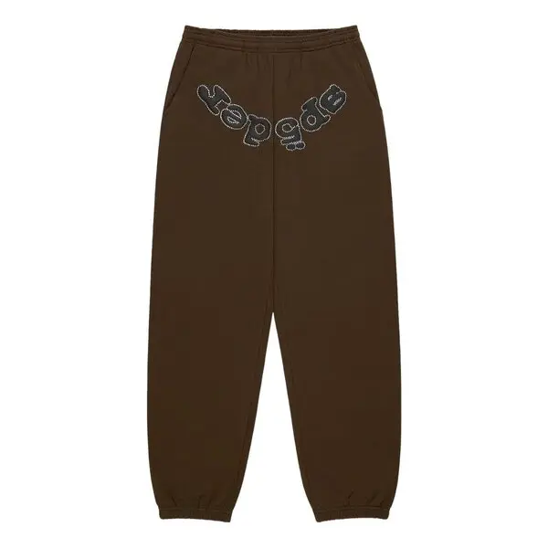 SP5DER Og Logo Sweatpant - Brown