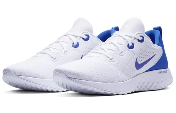 Nike Legend React Athletic Sneakers - White/blue