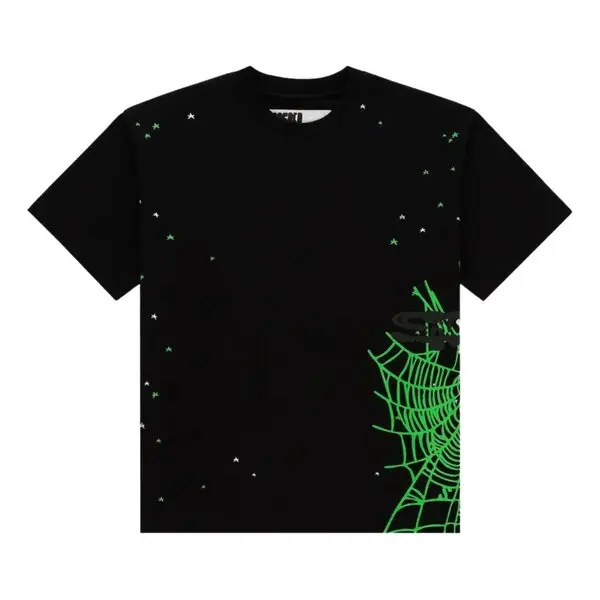 SP5DER Heavy Web T-shirt - Black