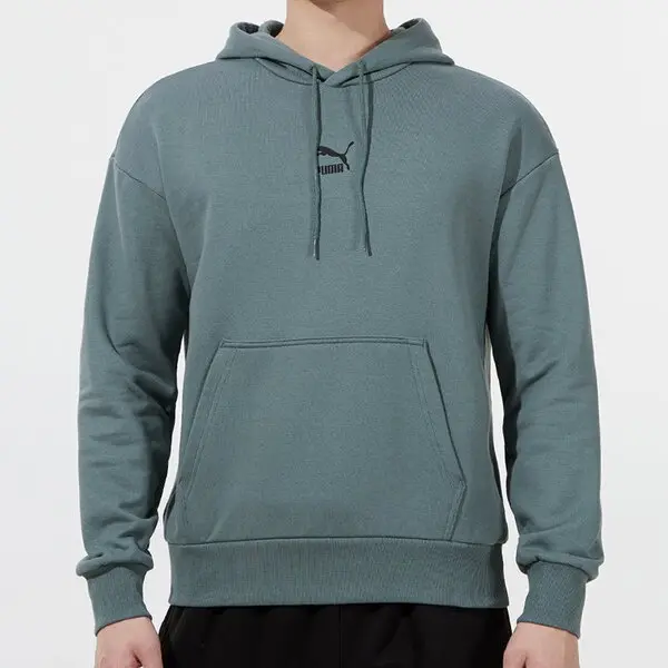 PUMA Classics Oversized Drawstring Hooded Long Sleeve