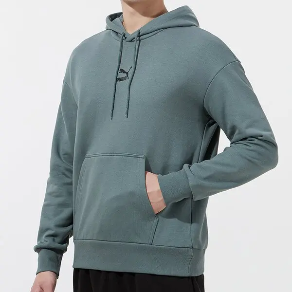 PUMA Classics Oversized Drawstring Hooded Long Sleeve