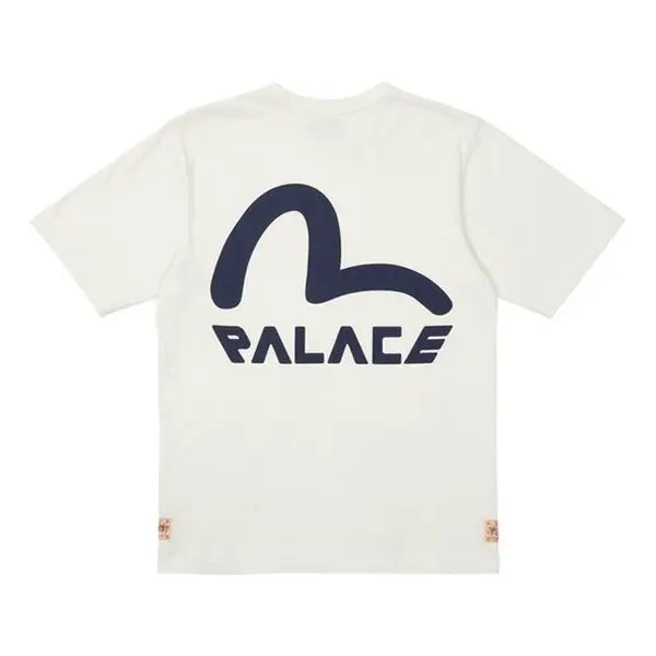 PALACE X Evisu Seagull Logo T-shirt - White