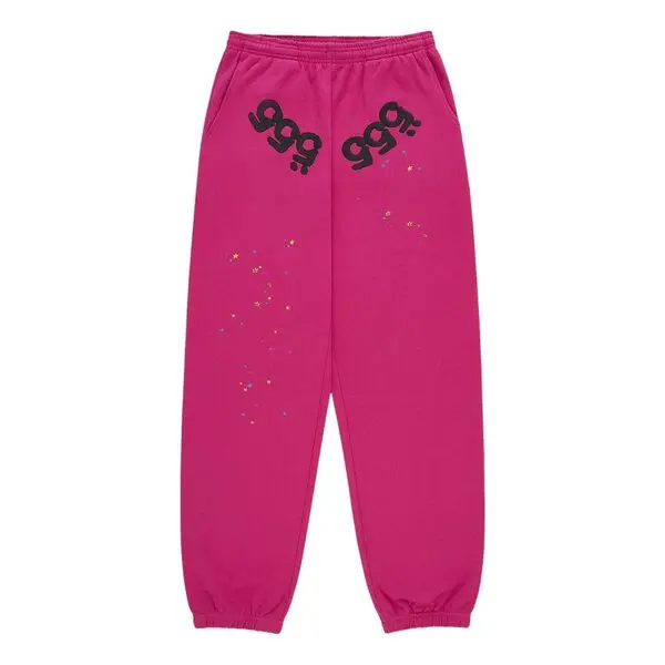 SP5DER Angel Number Sweatpant - Pink