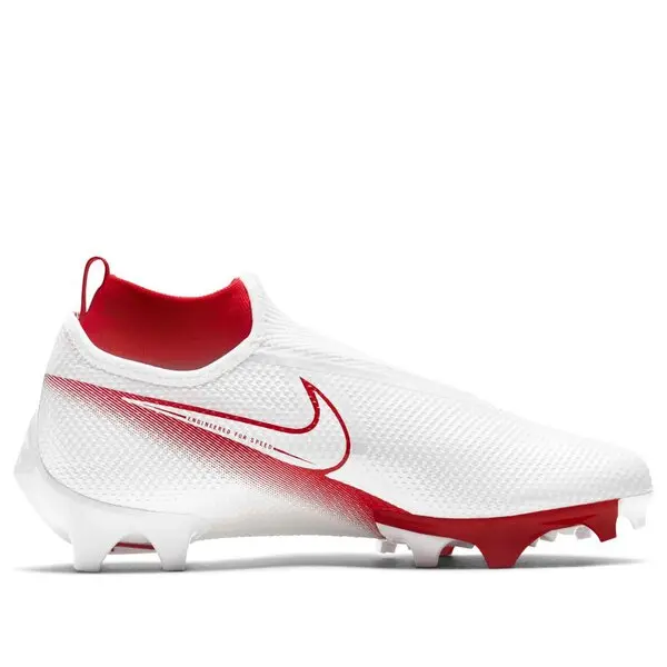 Nike Vapor Edge Pro 360 Football Cleats - White/red