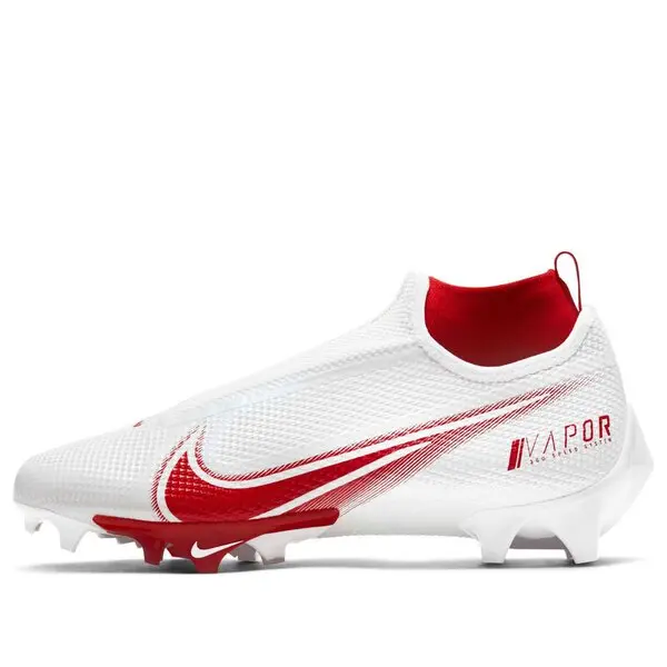 Nike Vapor Edge Pro 360 Football Cleats - White/red