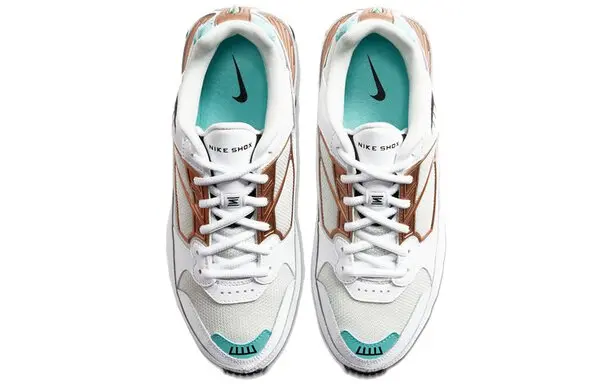 Nike Shox Enigma "aurora Green" Sneakers - White