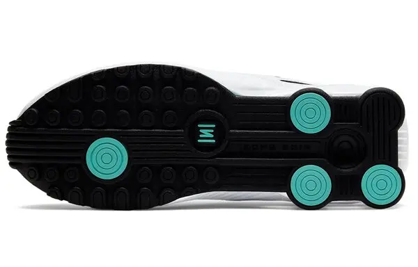 Nike Shox Enigma "aurora Green" Sneakers - White
