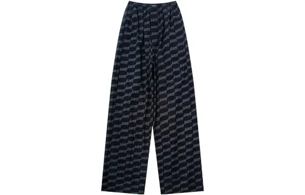 Balenciaga Bb Monogram Pajama Pants Grey