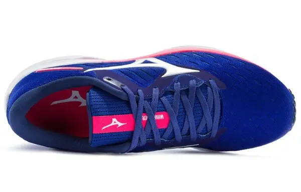 Mizuno Wave Rider 24 Athletic Sneakers - Blue/white