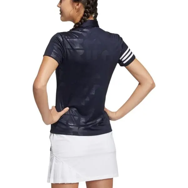 Adidas Aeroready Debossed Polo Shirt