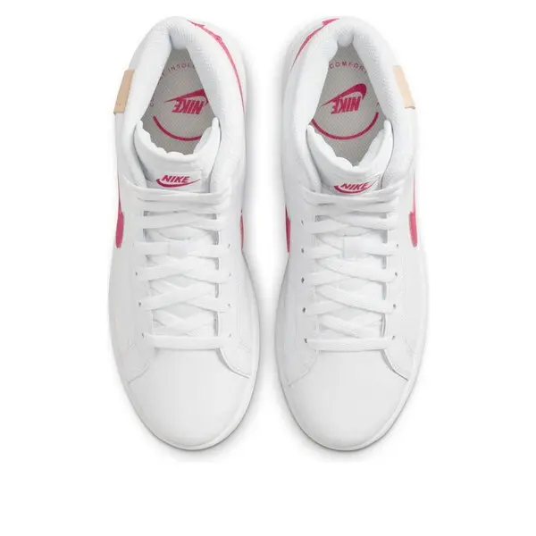 Nike Court Royale 2 Mid Sneakers - White/red